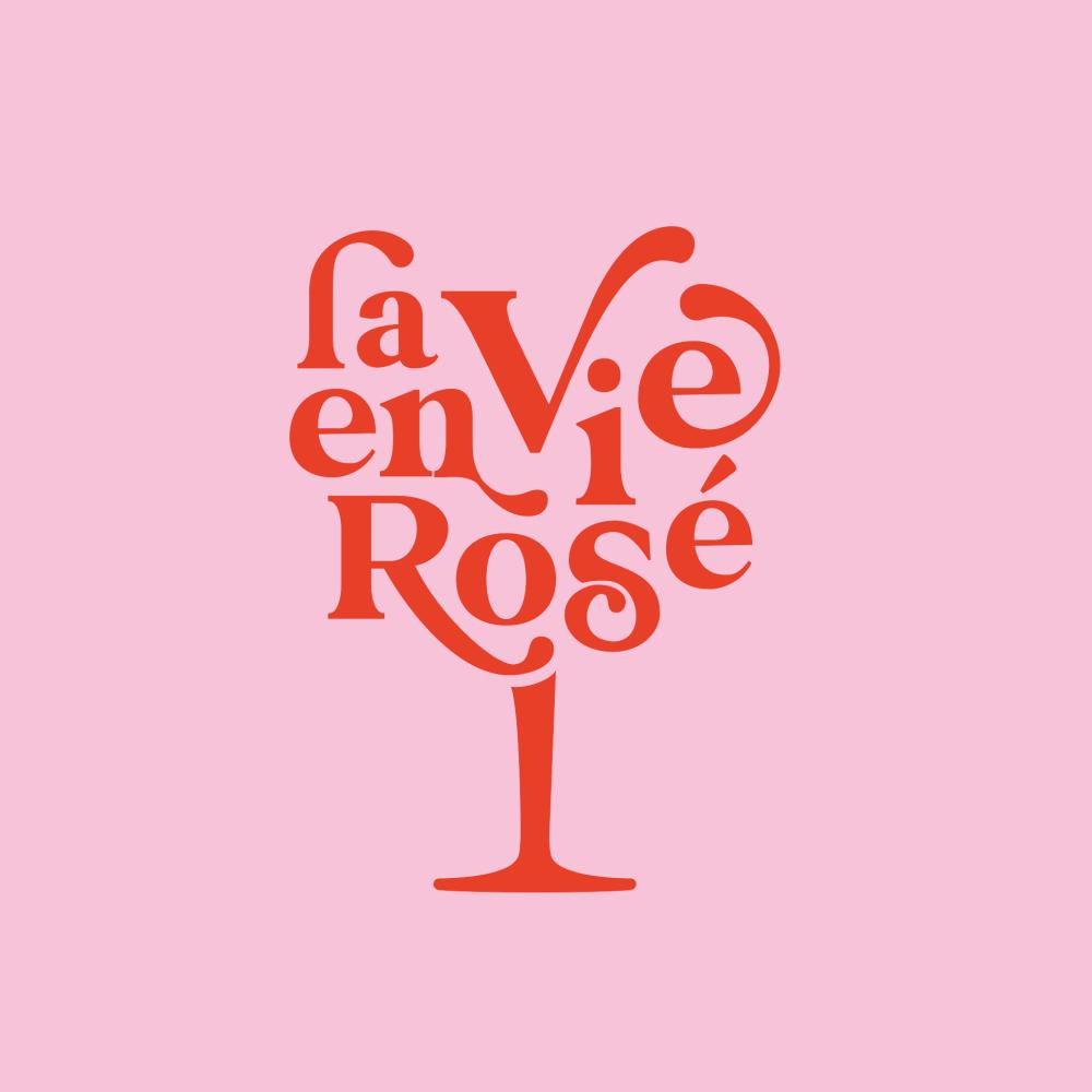 La Vie en Rosé • Lunch Napkin – Paperproducts Design