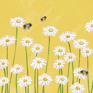 Bees & Flowers • Lunch Napkin – Paperproducts Design